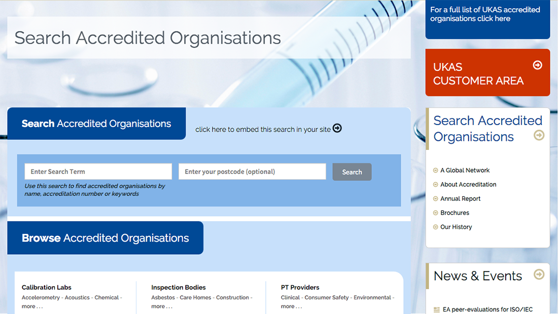 UKAS Web - Web Portal Solutions