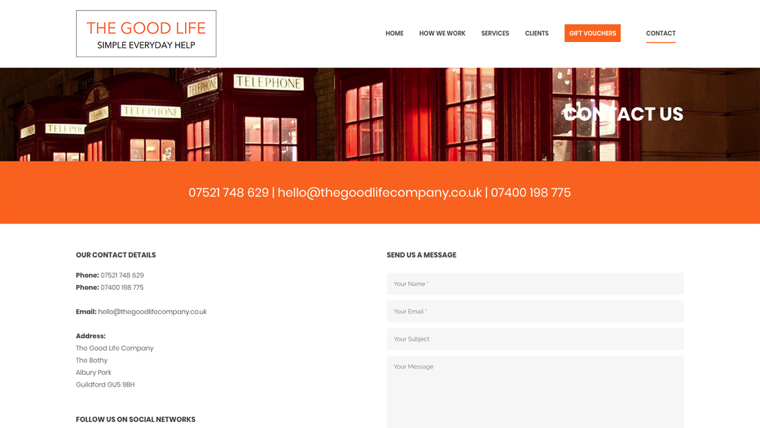The Good Life Company - Web Portal Solutions